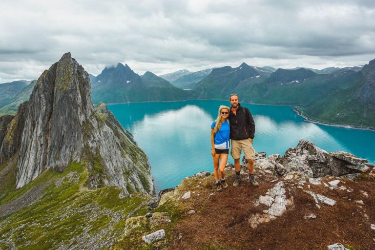 De Hesten hike met uitzicht op Segla - Vrolijk op Reis.nl